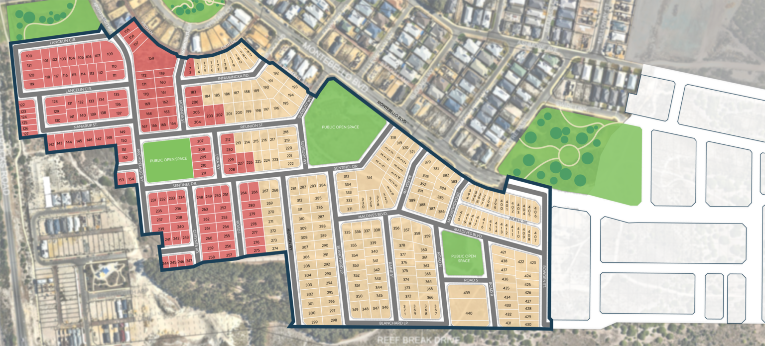 Master Plan - Nautic Estate Two Rocks